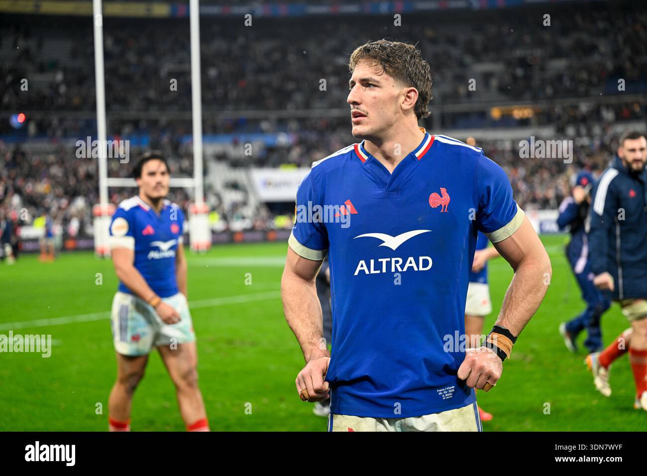 Oscar Jegou during the Six Nations Championship rugby match France VS ...