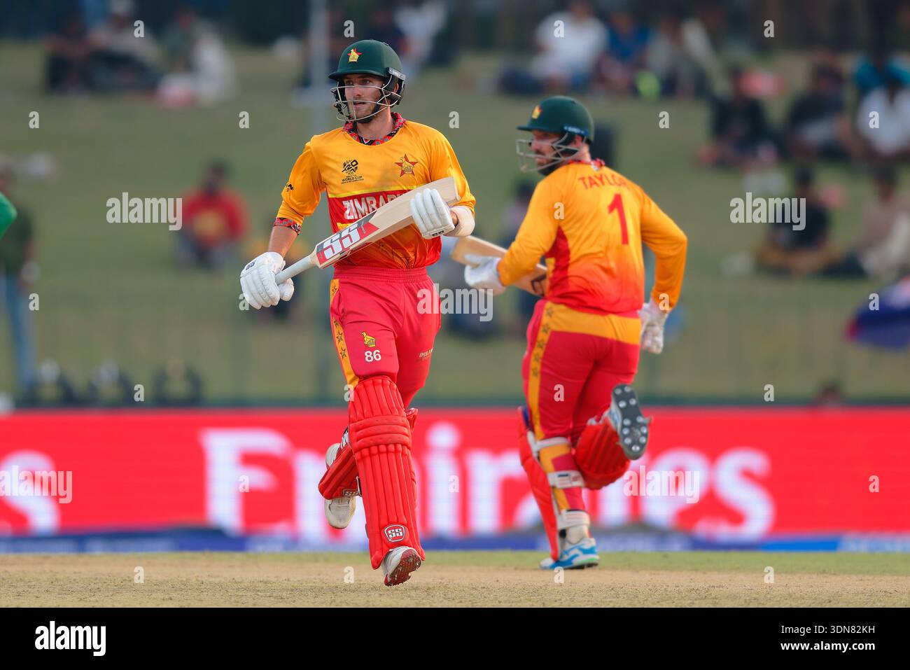 Colombo, Sri Lanka. 09th February 2026.Brian Bennett and Brendan Taylor ...