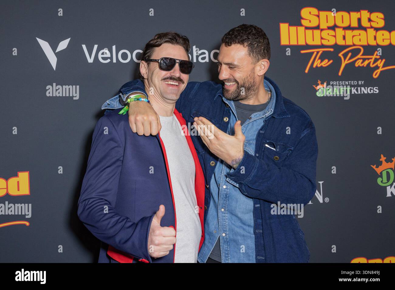 Wonton Don and Paul Bissonnette attend the Super Bowl LX Sports ...