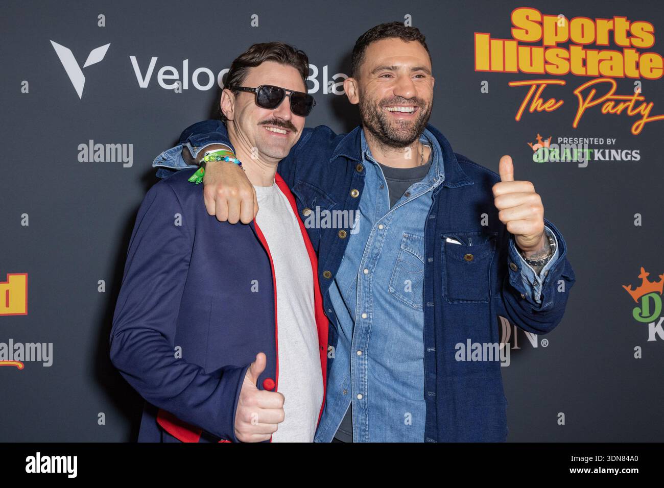 Wonton Don and Paul Bissonnette attend the Super Bowl LX Sports ...