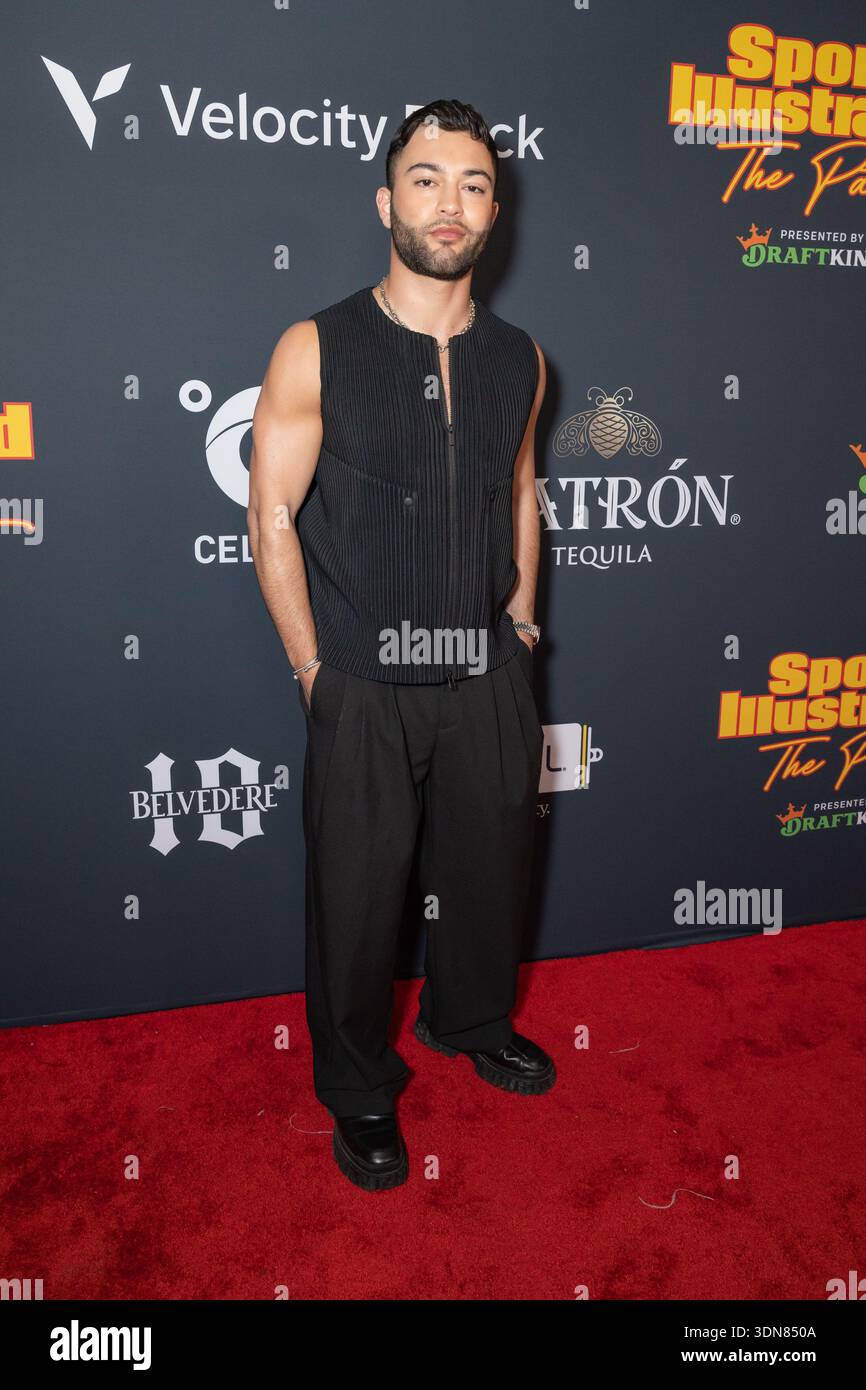 Koosha Nouri attends the Super Bowl LX Sports Illustrated Party ...