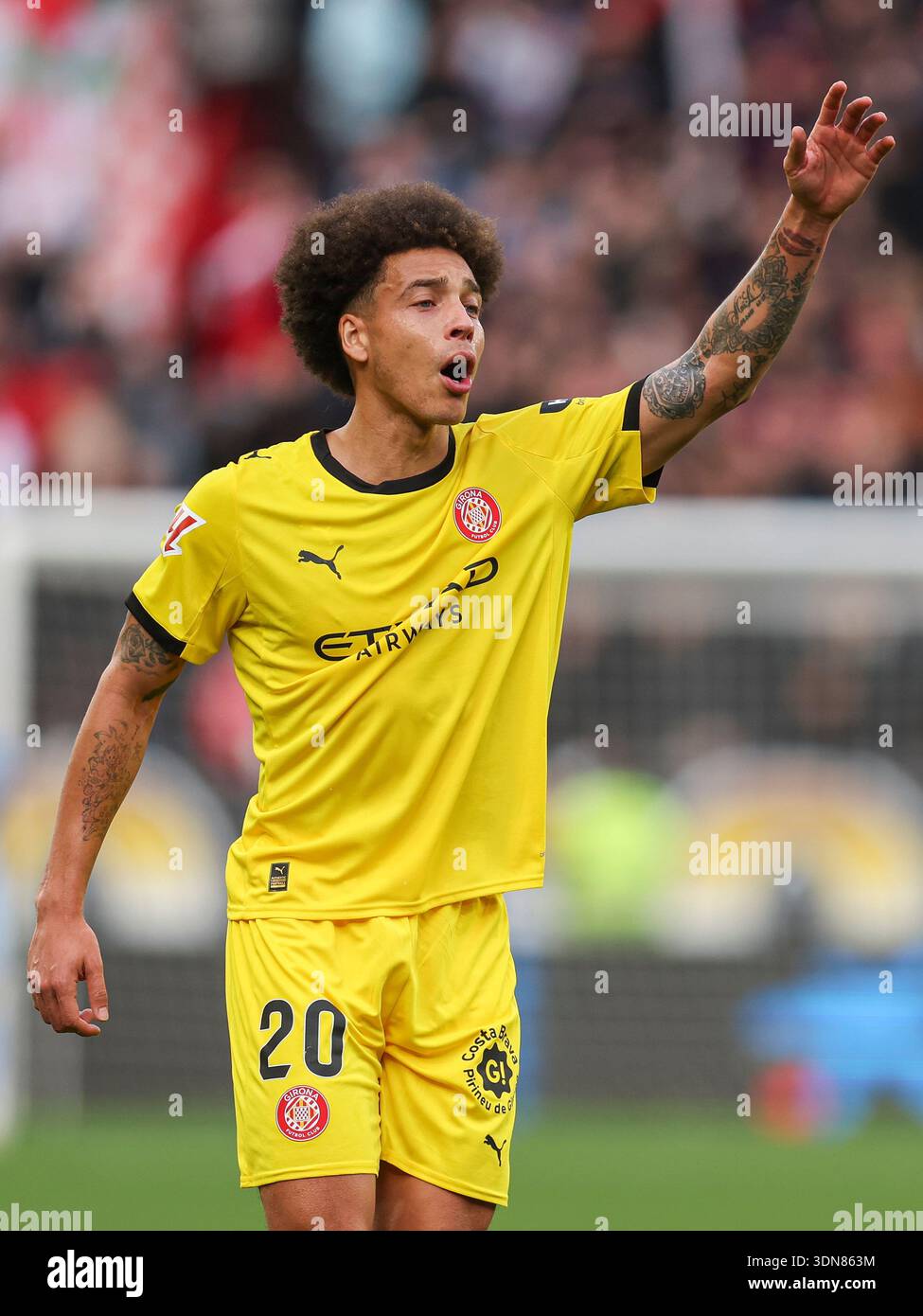 Axel Witsel of Girona FC during the La Liga EA Sports match between ...