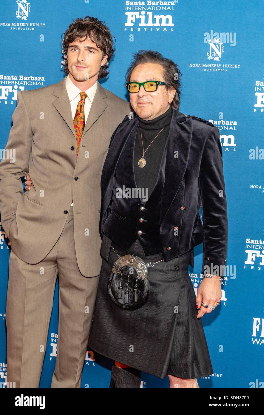 Jacob Elordi - FRANKENSTEIN and SBIFF Executive Director Roger Durling ...