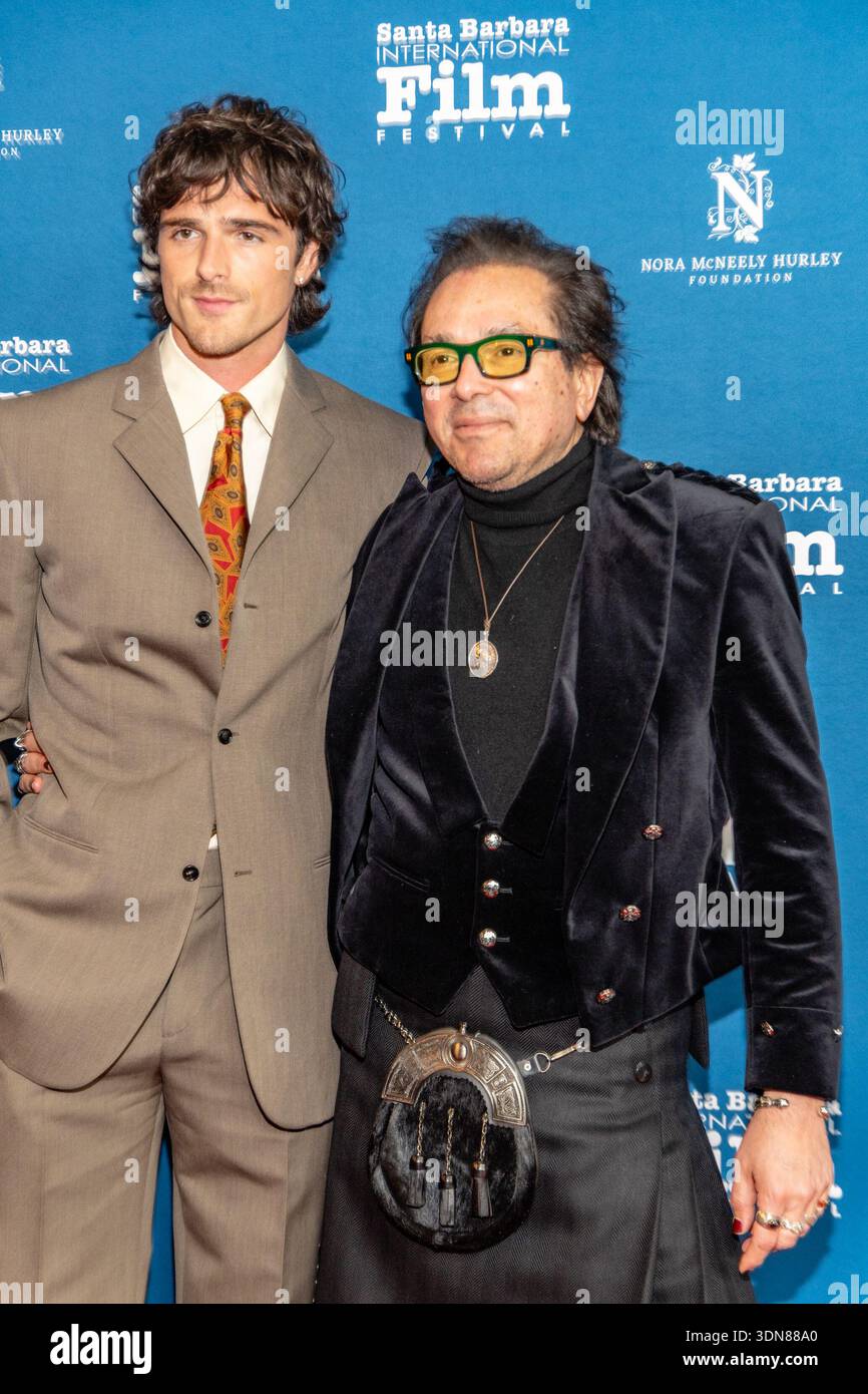 Jacob Elordi - FRANKENSTEIN and SBIFF Executive Director Roger Durling ...