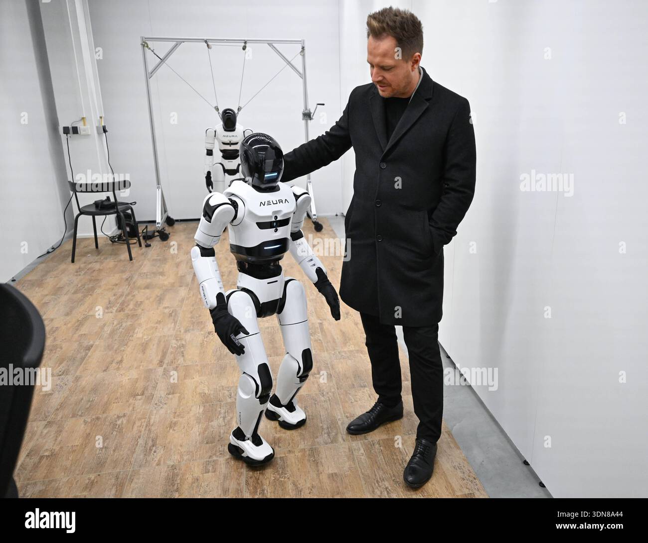 02 February 2026, Baden-Württemberg, Metzingen: David Reger, founder ...