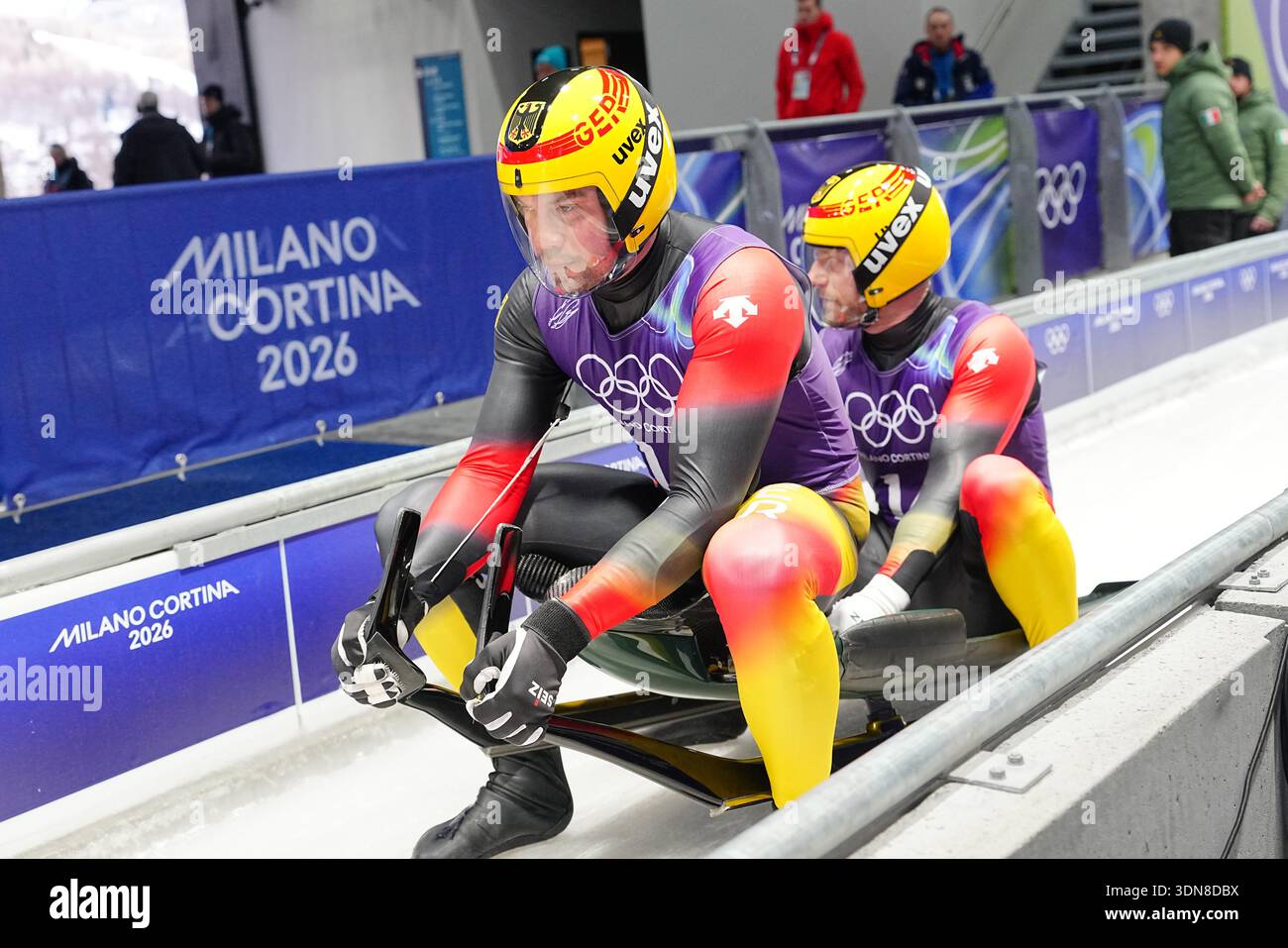 09 February 2026, Italy, Cortina D'ampezzo: Olympia, Olympic Winter ...