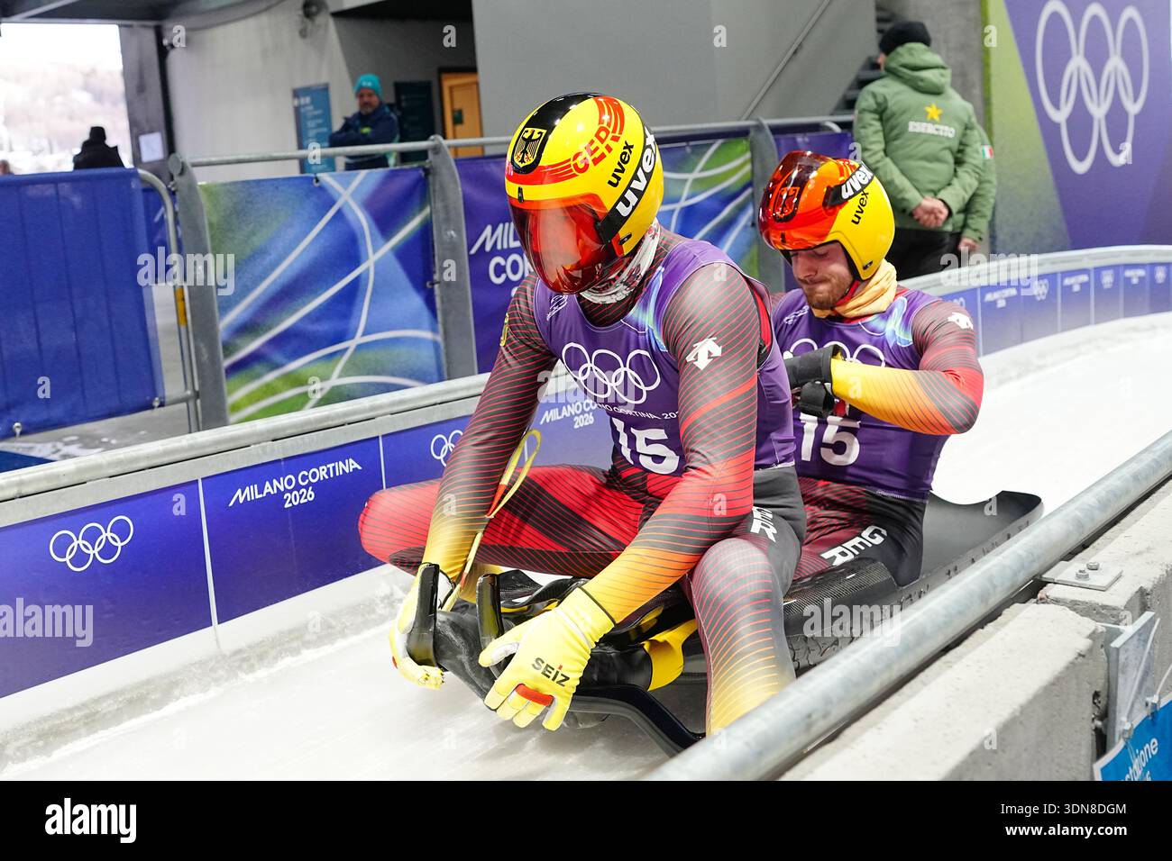 09 February 2026, Italy, Cortina D'ampezzo: Olympia, Olympic Winter ...