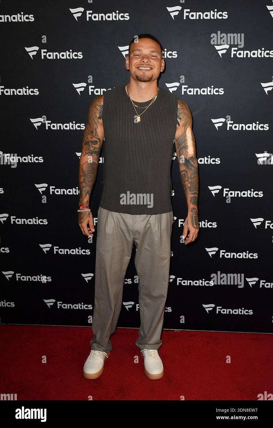 Kane Brown attends the 2026 Fanatics Super Bowl Party on February 07 ...