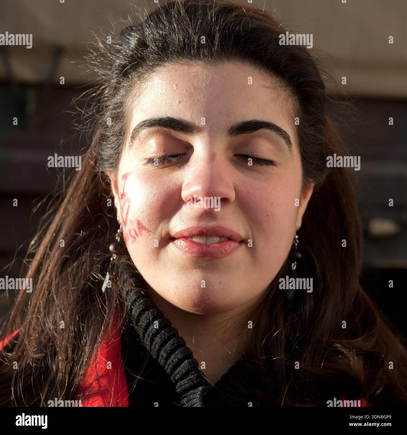 Portrait, Demonstration, Jasmine Revolution - 24/02/2011 - Tunisia ...