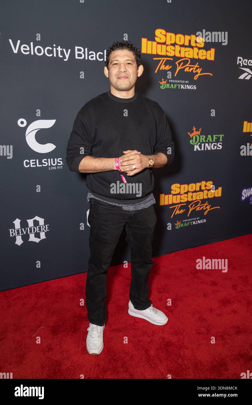 Gilbert Melendez attends the Super Bowl LX Sports Illustrated Party ...