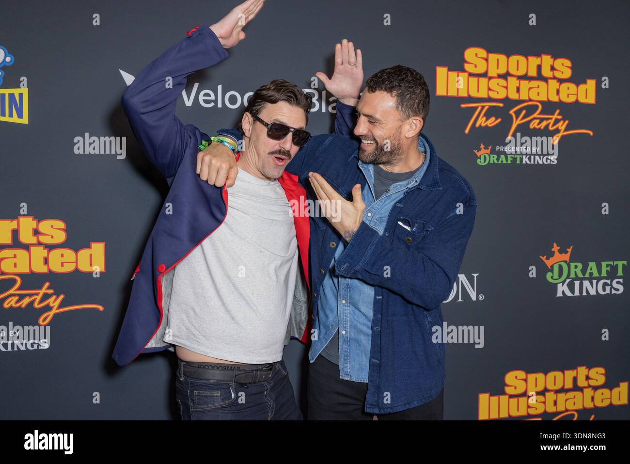 Wonton Don and Paul Bissonnette attend the Super Bowl LX Sports ...