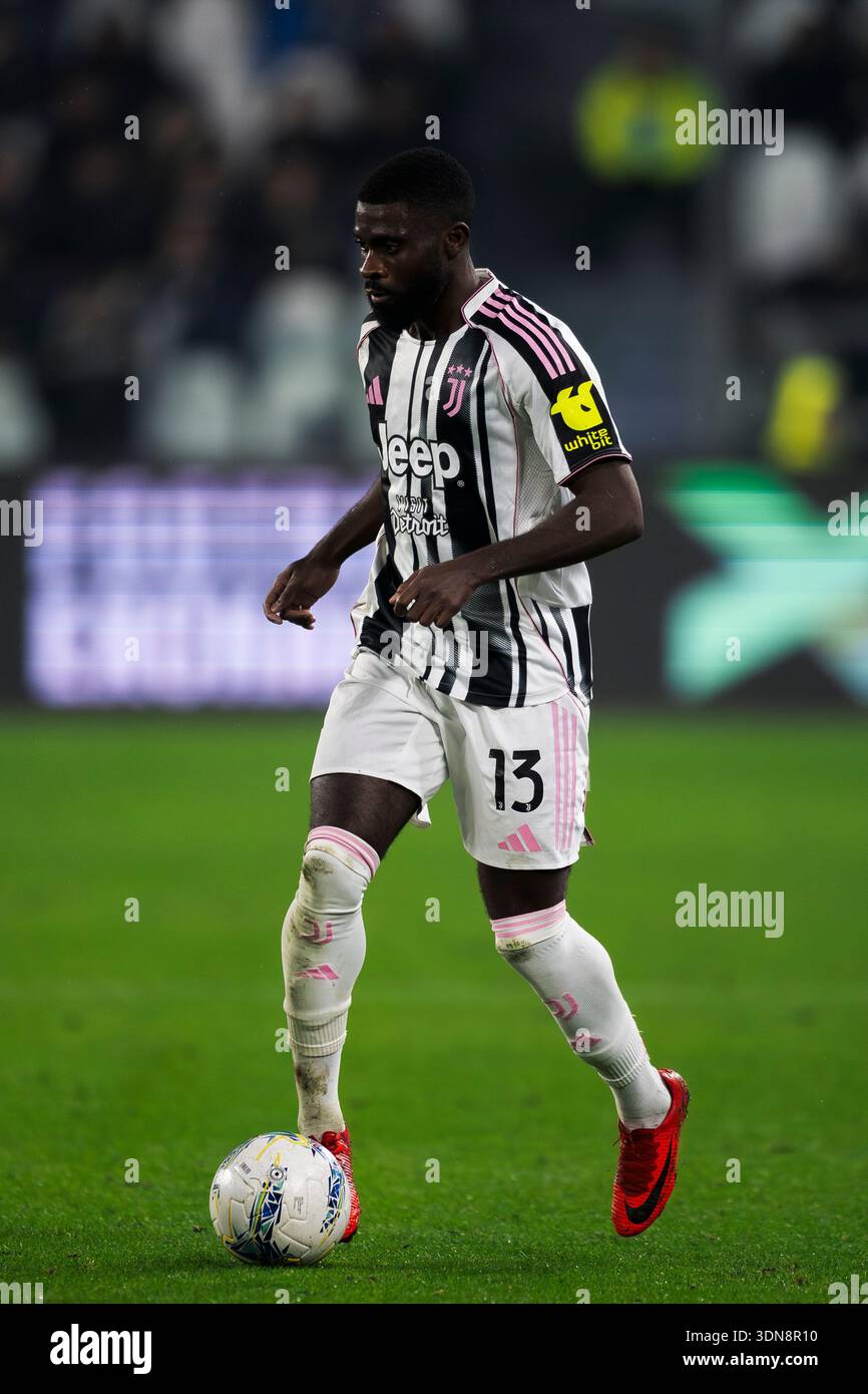 Jeremie Boga of Juventus FC in action during the Serie A football match ...