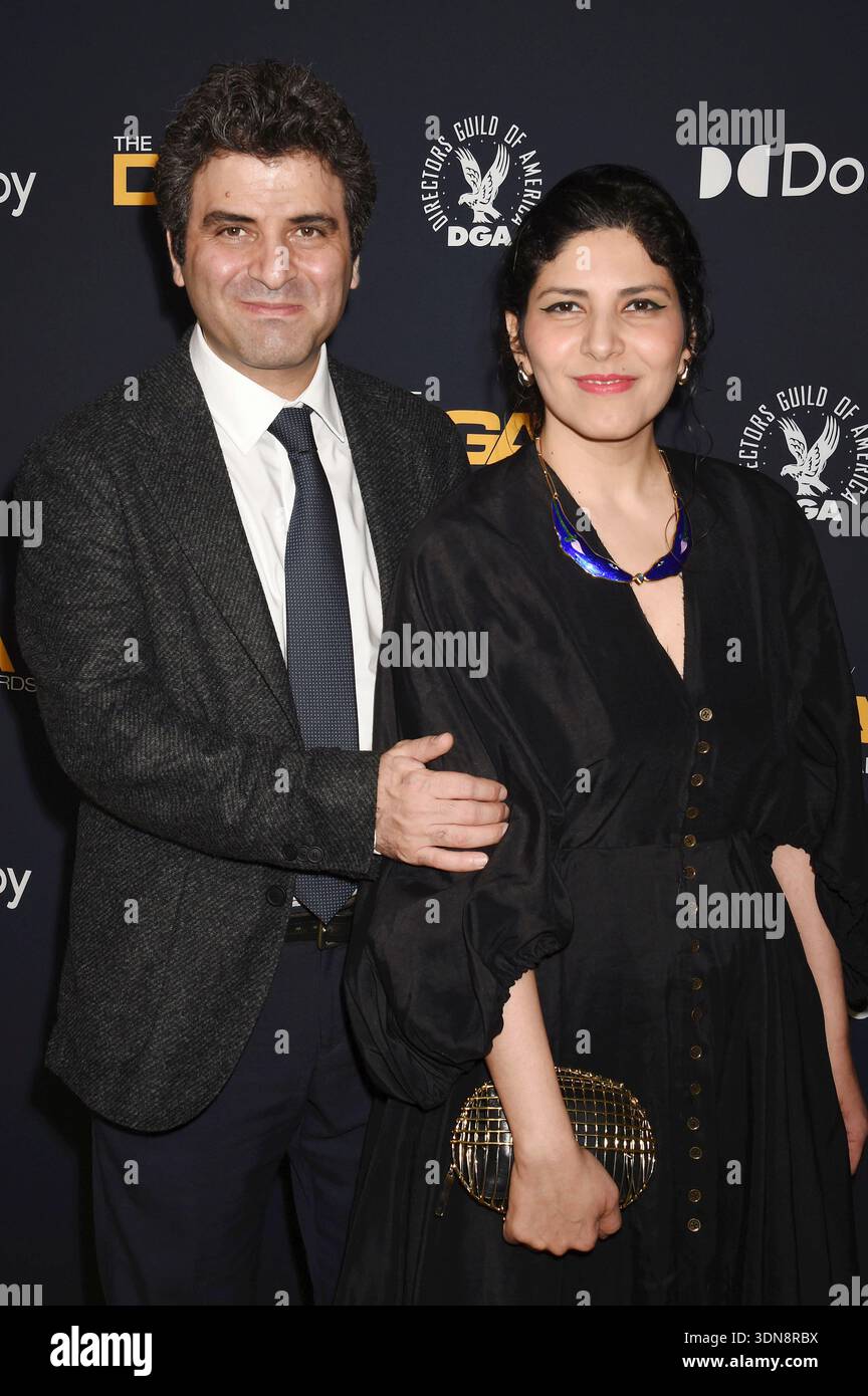 Mohammadreza Eyni und Sara Khaki bei der Verleihung der 78. DGA Awards ...
