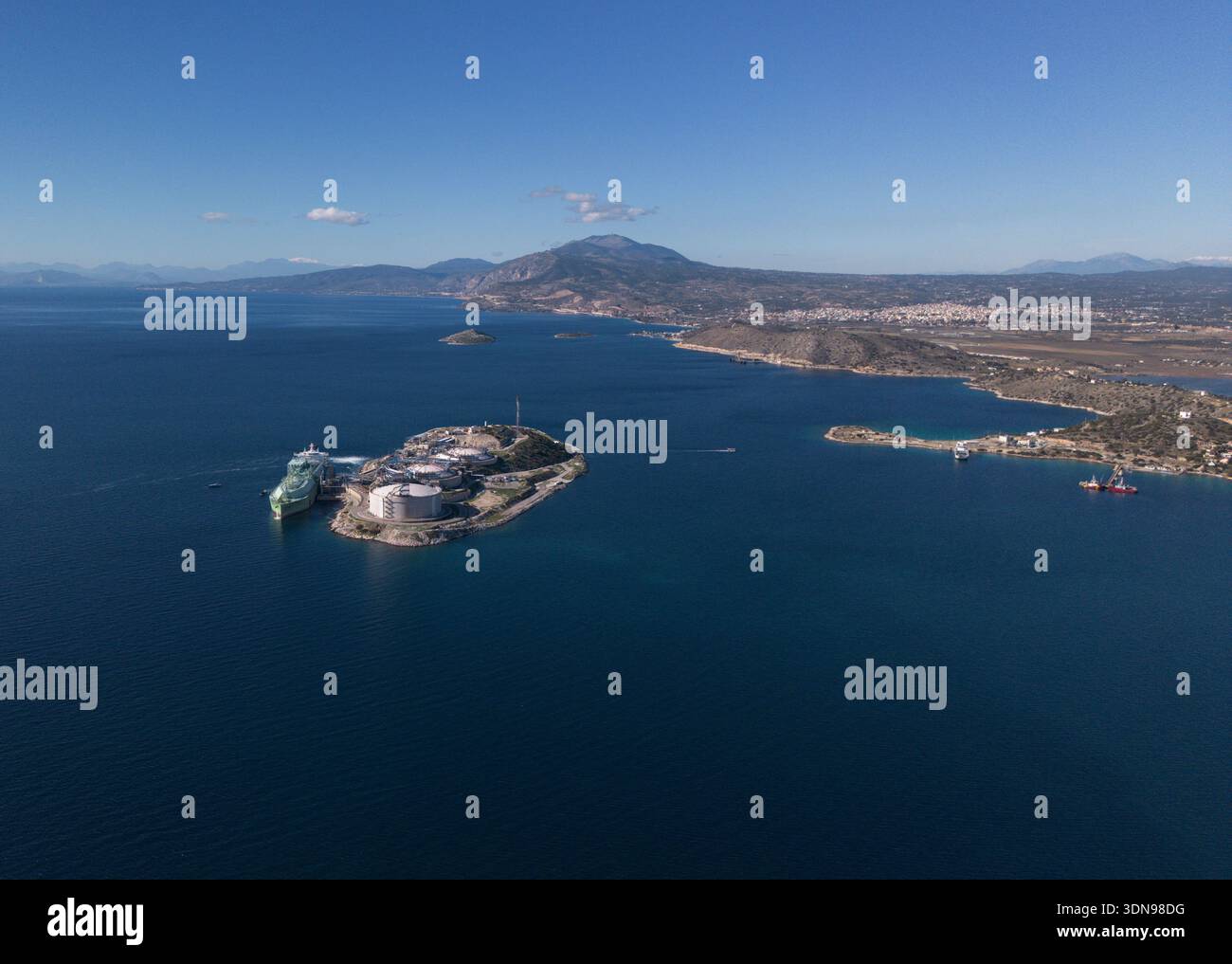 Athens, Greece, 1 December 2025. The LNG tanker BW Magnolia, which ...