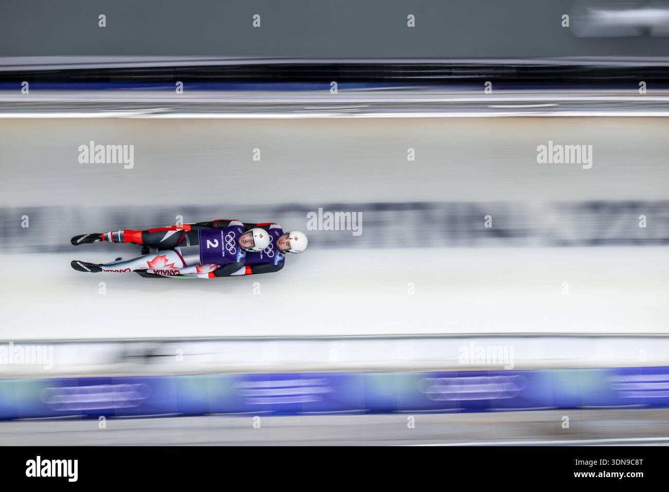 Wardrope Devin and Zajanski Cole from Canada during the Winter Olympic ...