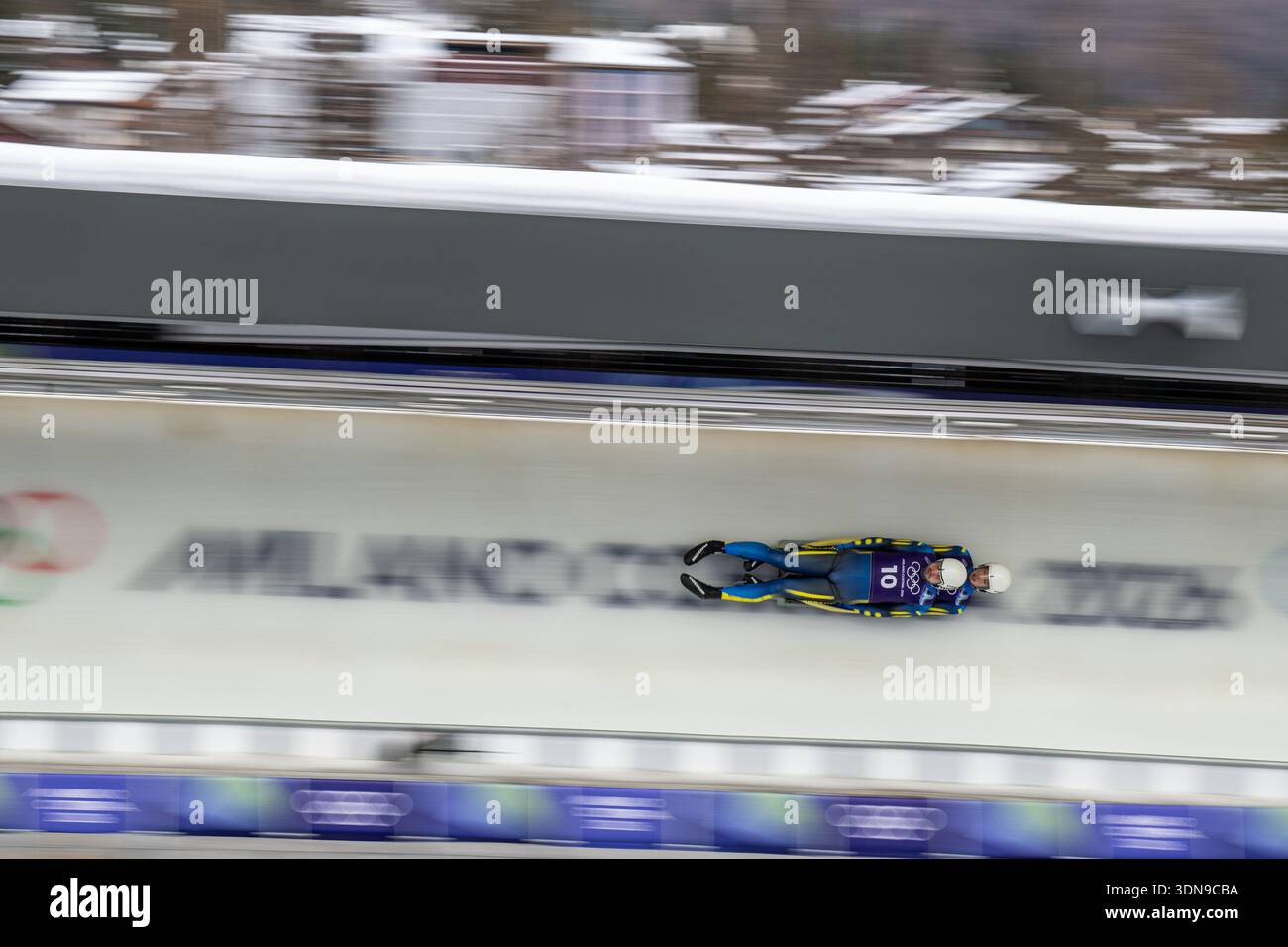 Hoi Ihor and Kachmar Nazarii from Ukraine during the Winter Olympic ...
