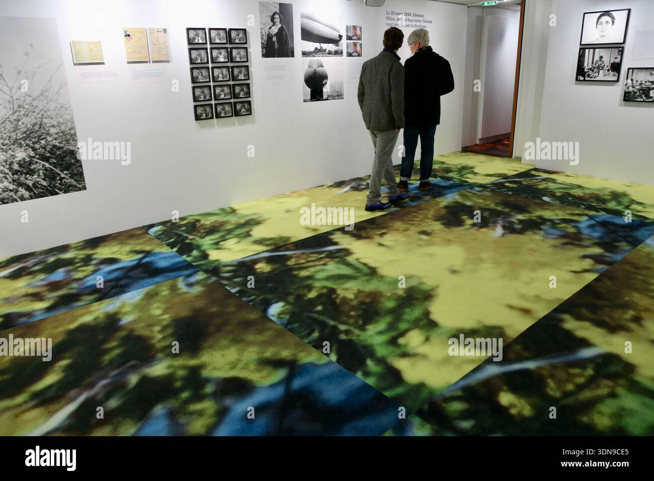 Exhibition designed by David Teboul at the Shoah Memorial, running from ...