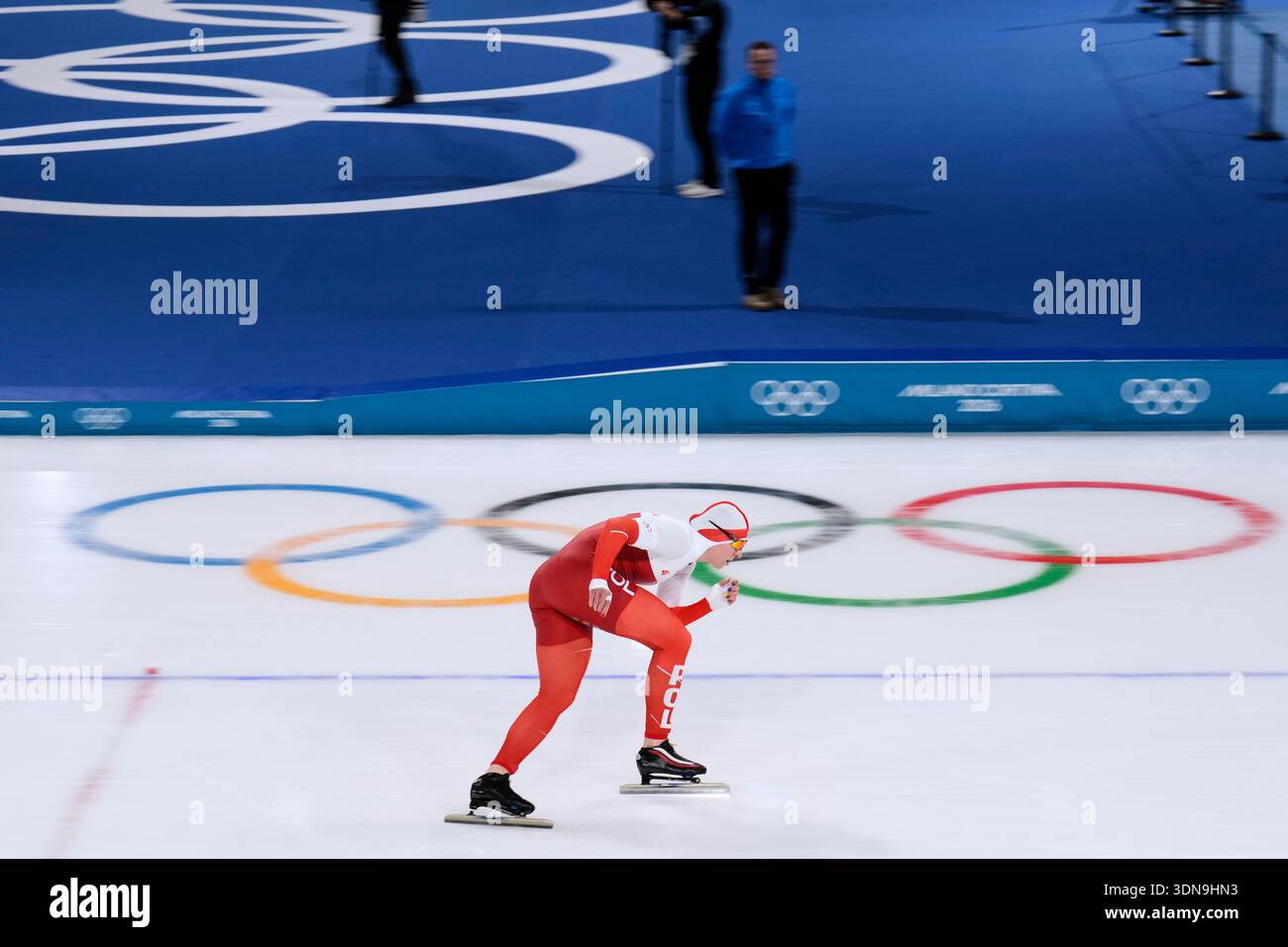Natalia Czerwonka of Poland competes in the women's 1,000 meters ...