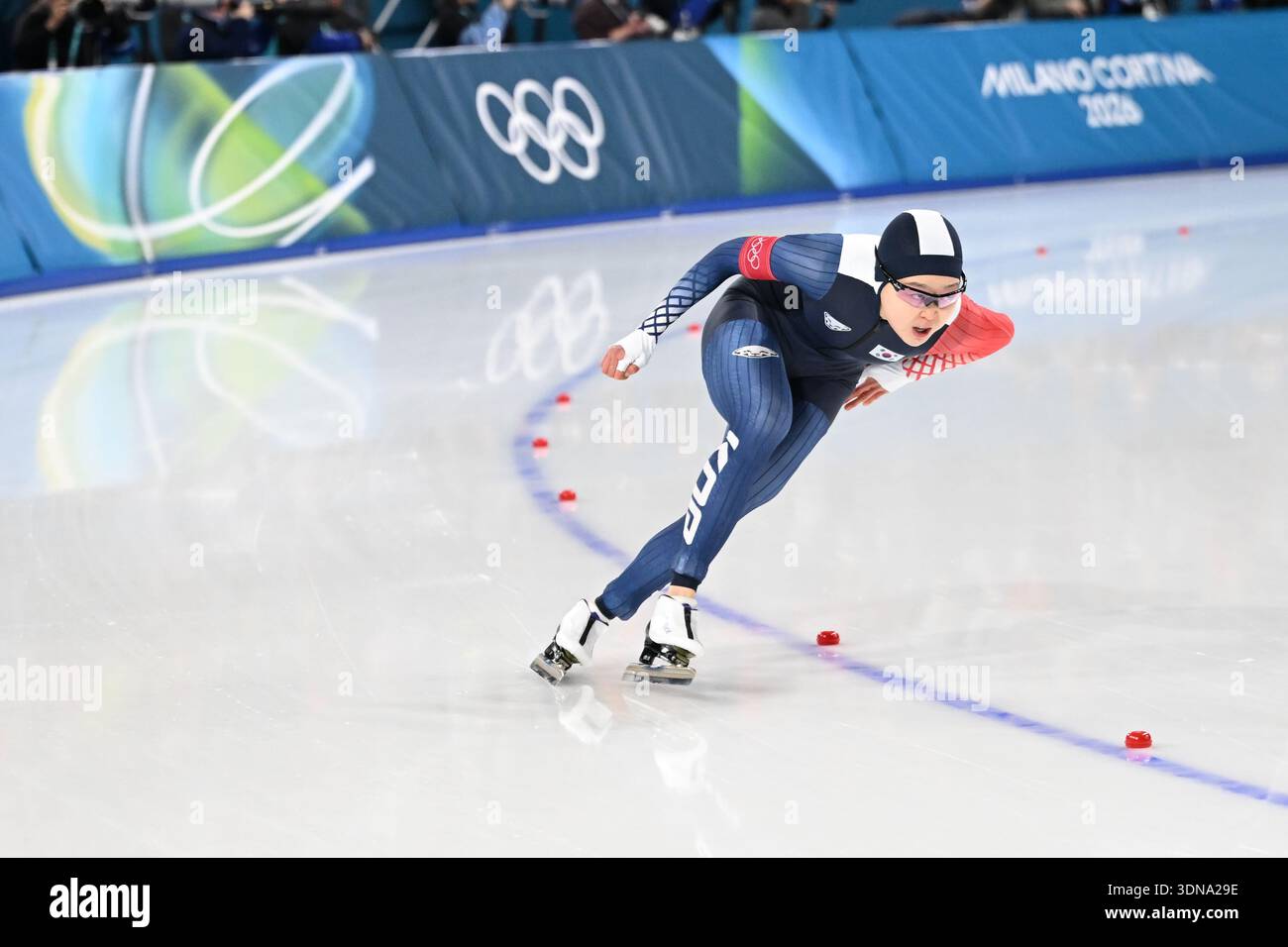 KIM Min-Sun (KOR) during Speed Skating, Olympic Winter Games Milano ...
