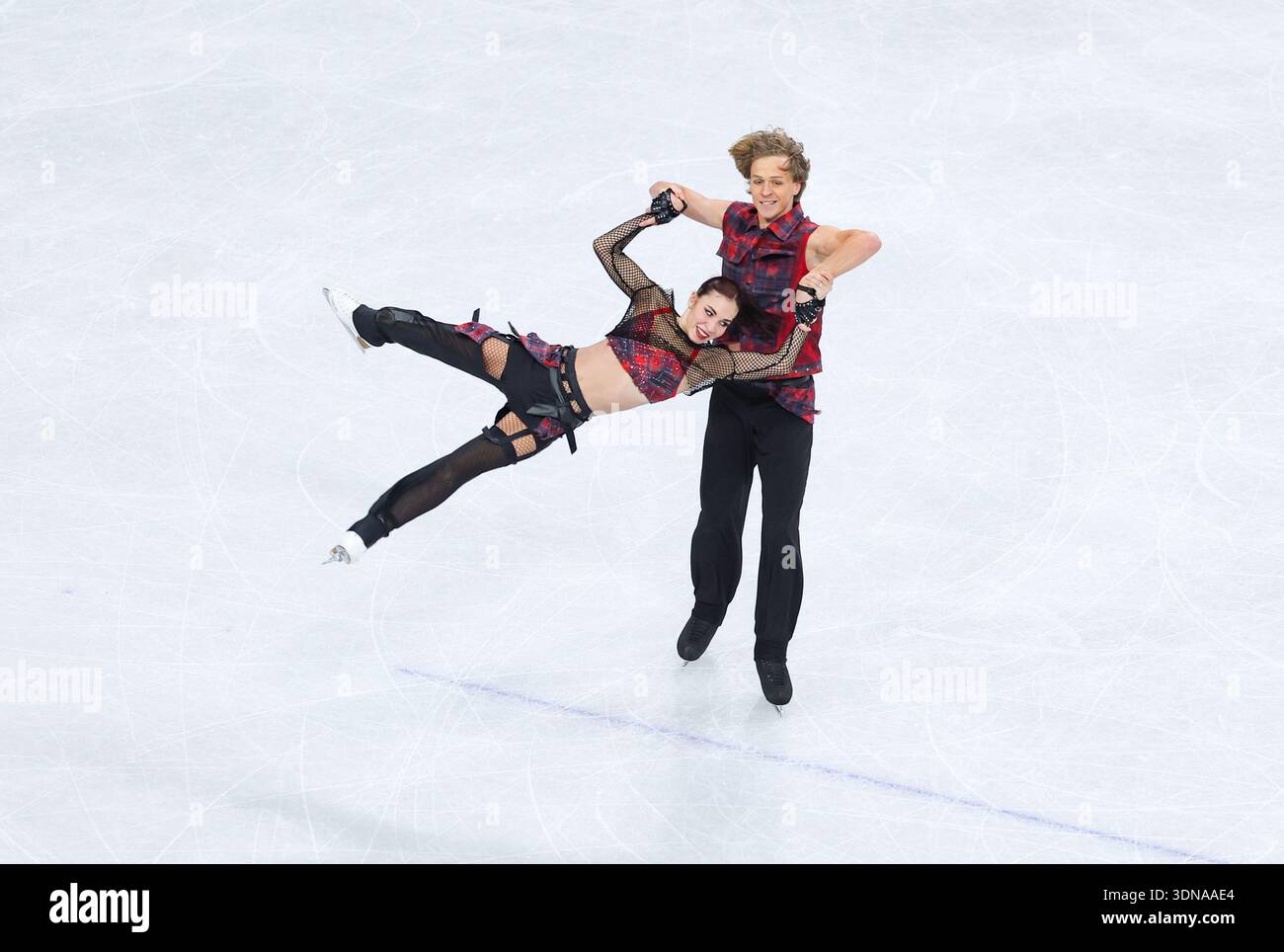 Georgia's Diana Davis and Gleb Smolkin during the Figure Skating Ice ...
