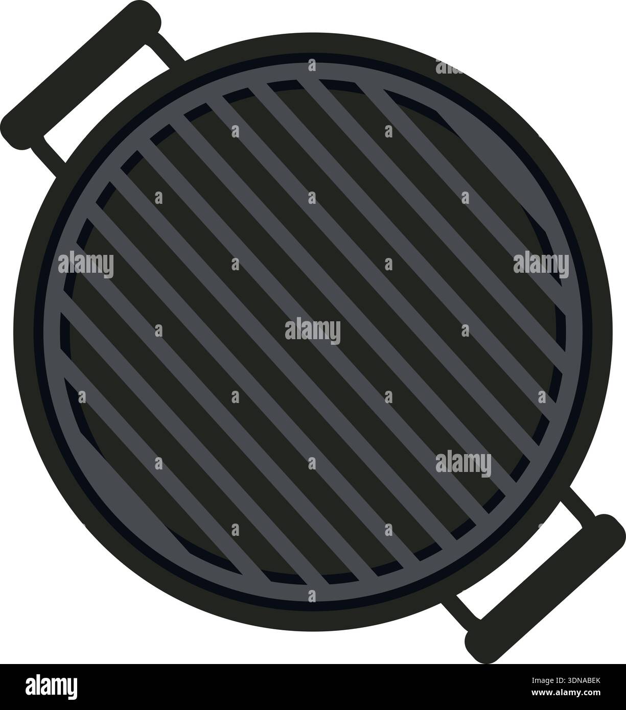 Top view grill icon hi-res stock photography and images - Alamy