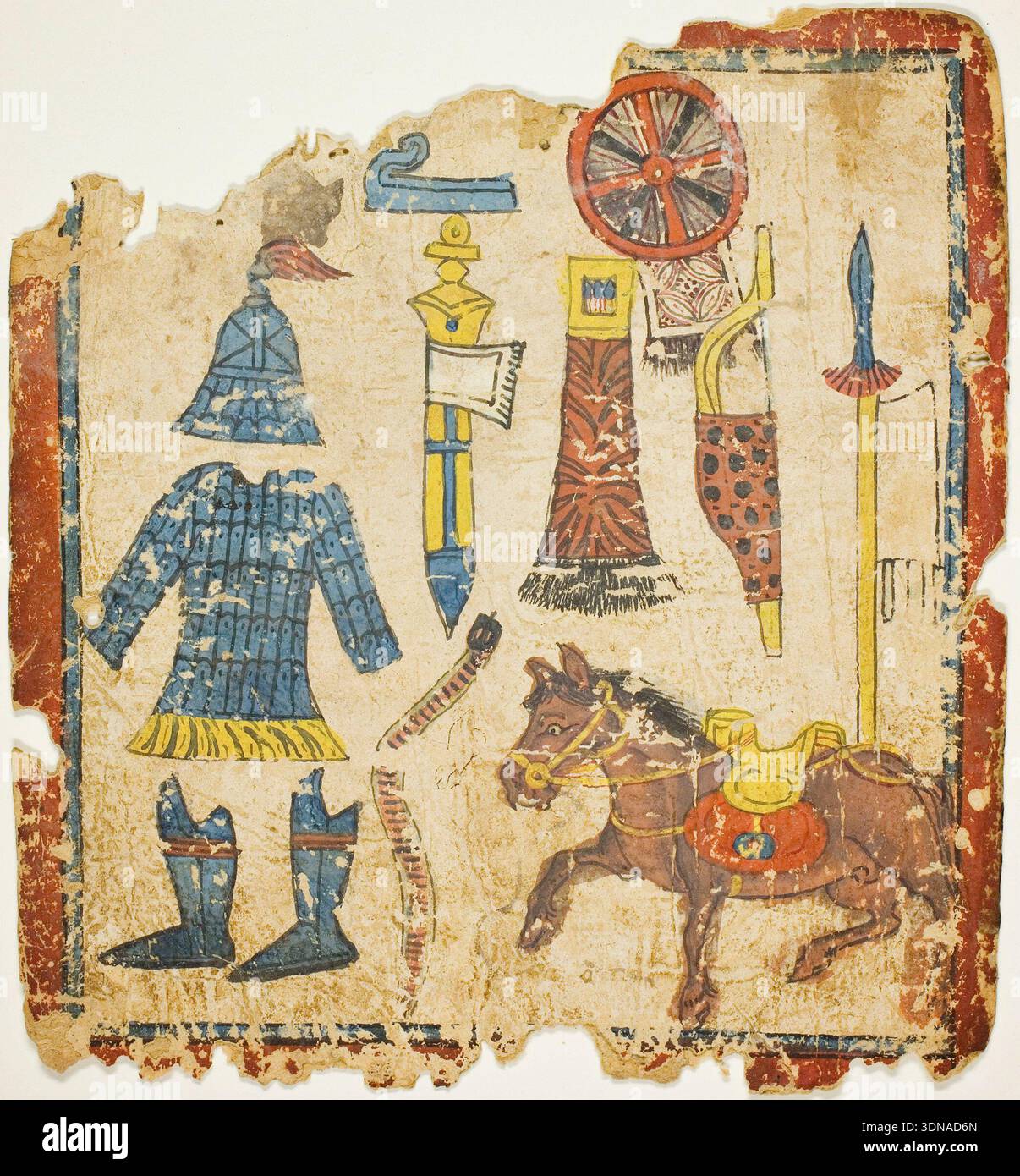 Ritual objects from a set of Initiation Cards (Tsakali) by Southern ...