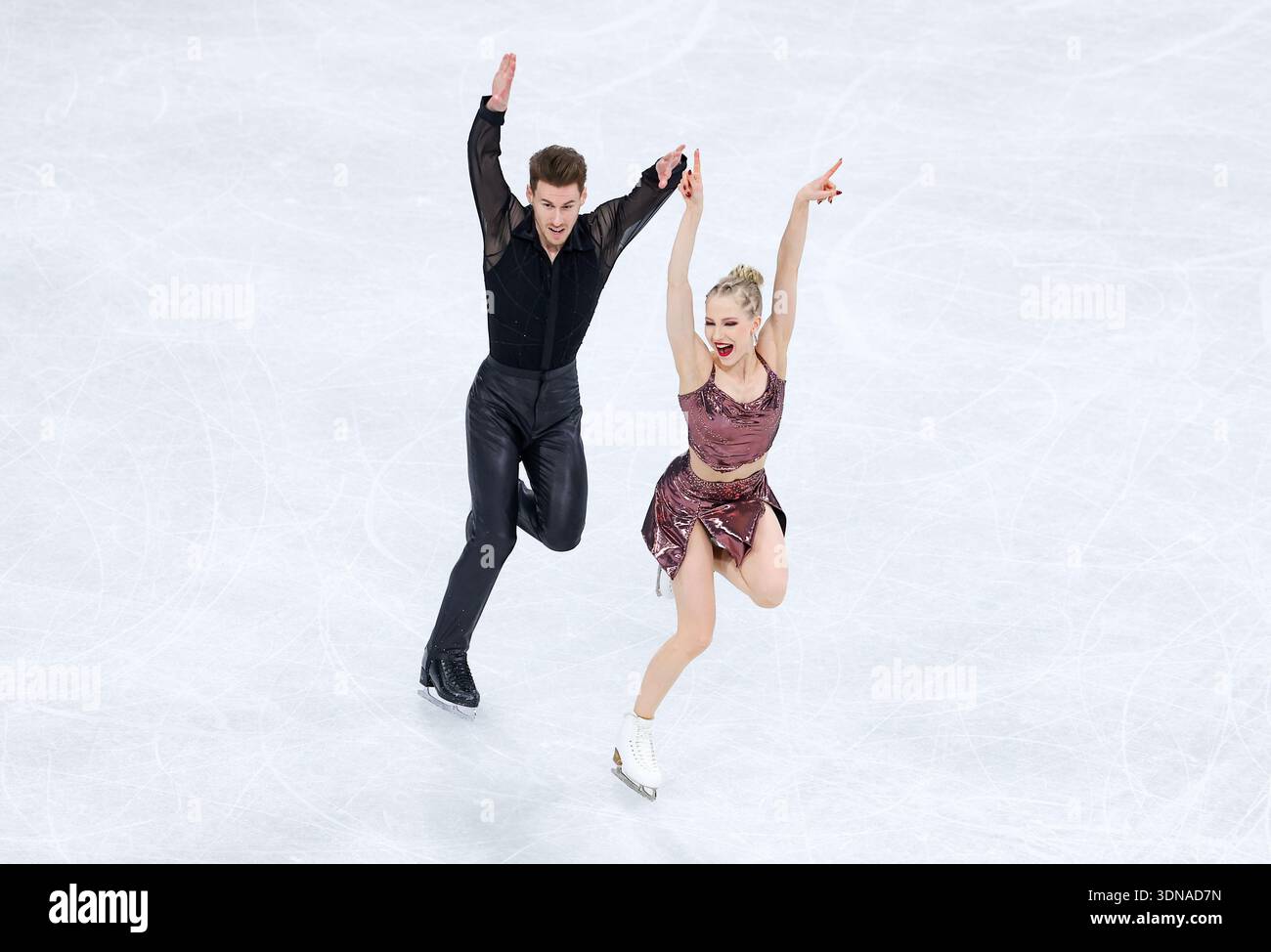 Finland's Juulia Turkkila and Matthias Versluis during the Figure ...