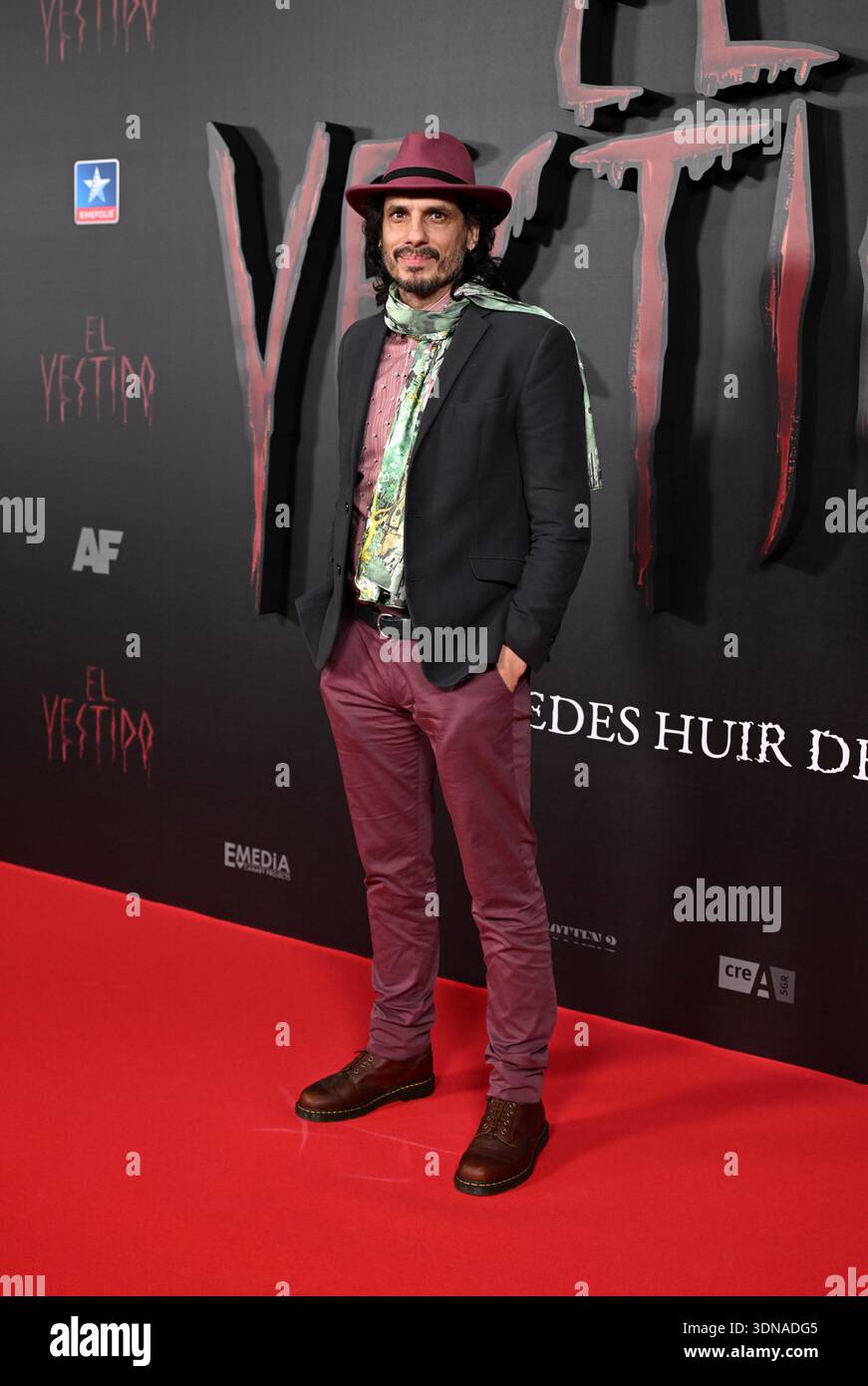Jacob Santana during the premiere of the film, "El Vestido", on 9 ...