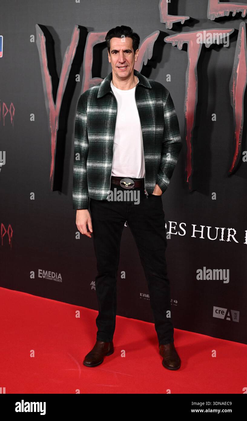Rodrigo Poisón during the premiere of the film, "El Vestido", on 9 ...
