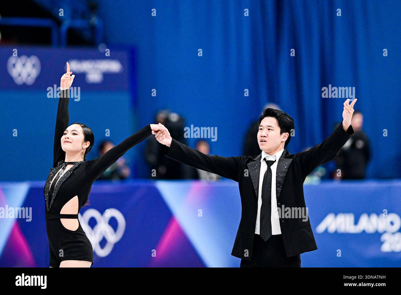 Hannah LIM & Ye QUAN (KOR), during Ice Dance Rhythm Dance, at the ...