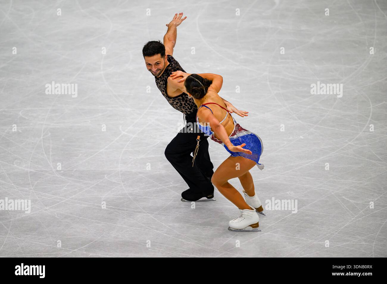 MILAN, ITALY. February 09: FEAR Lilah / GIBSON Lewis (GBR) compete in ...