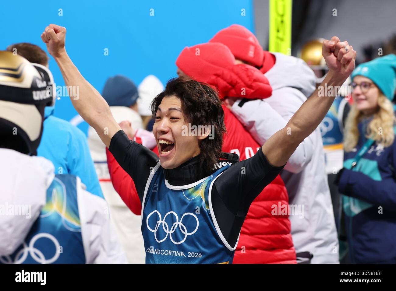 Ren Nikaido (JPN), FEBRUARY 9, 2026 - Ski Jumping : Men's Individual ...
