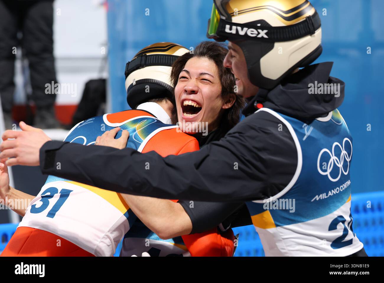 DESCHWANDEN Gregor (SUI), Ren Nikaido (JPN), FEBRUARY 9, 2026 - Ski ...