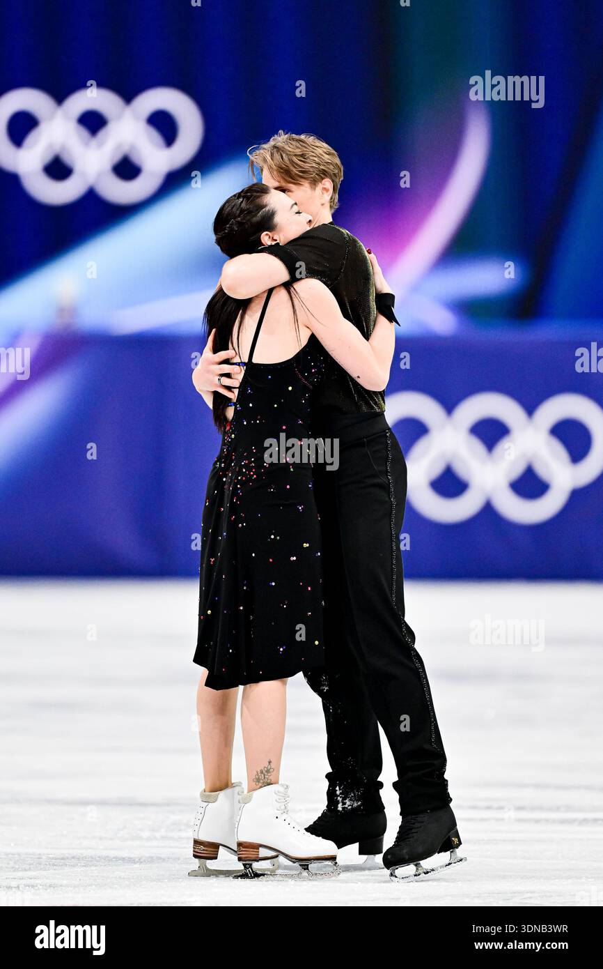 Allison REED & Saulius AMBRULEVICIUS (LTU), during Ice Dance Rhythm ...