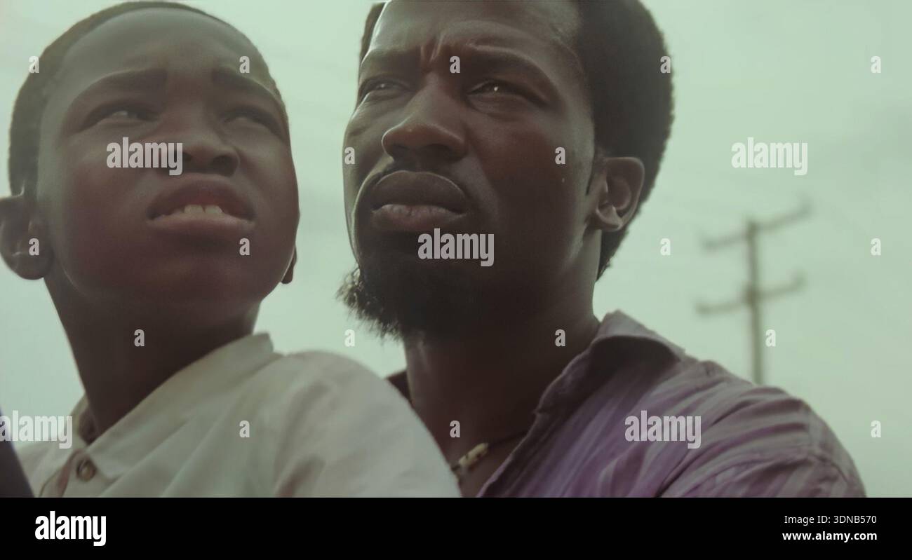 MY FATHER'S SHADOW, from left: Godwin Egbo, Sope Dirisu, 2025. © MUBI ...