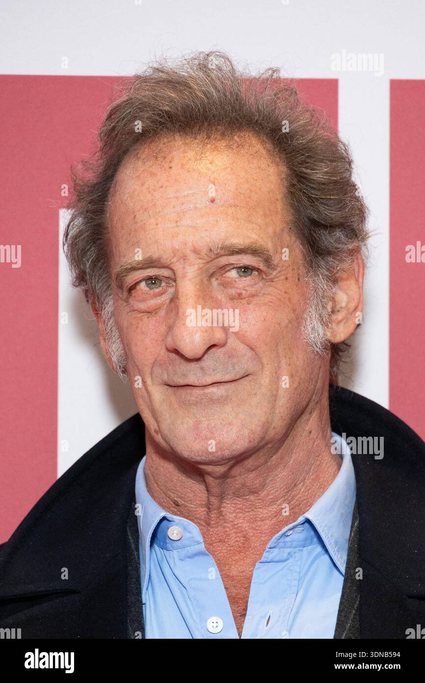 Vincent Lindon attends 'Couture' Paris Film Premiere at Pathe Palace on ...