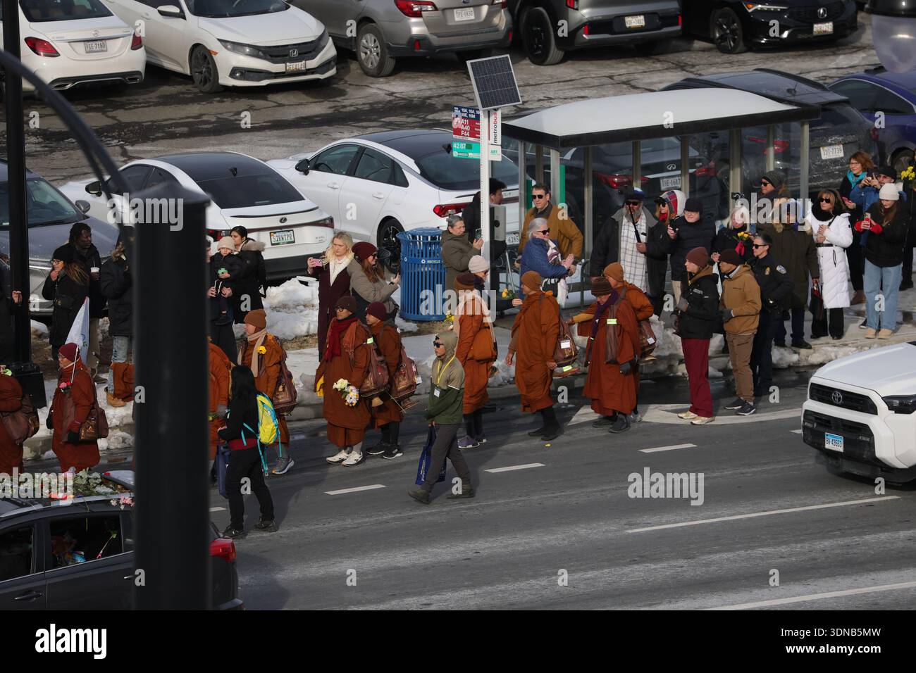 Arlington VA Feb 9: Walk for Peace continues in Pentagon City on ...