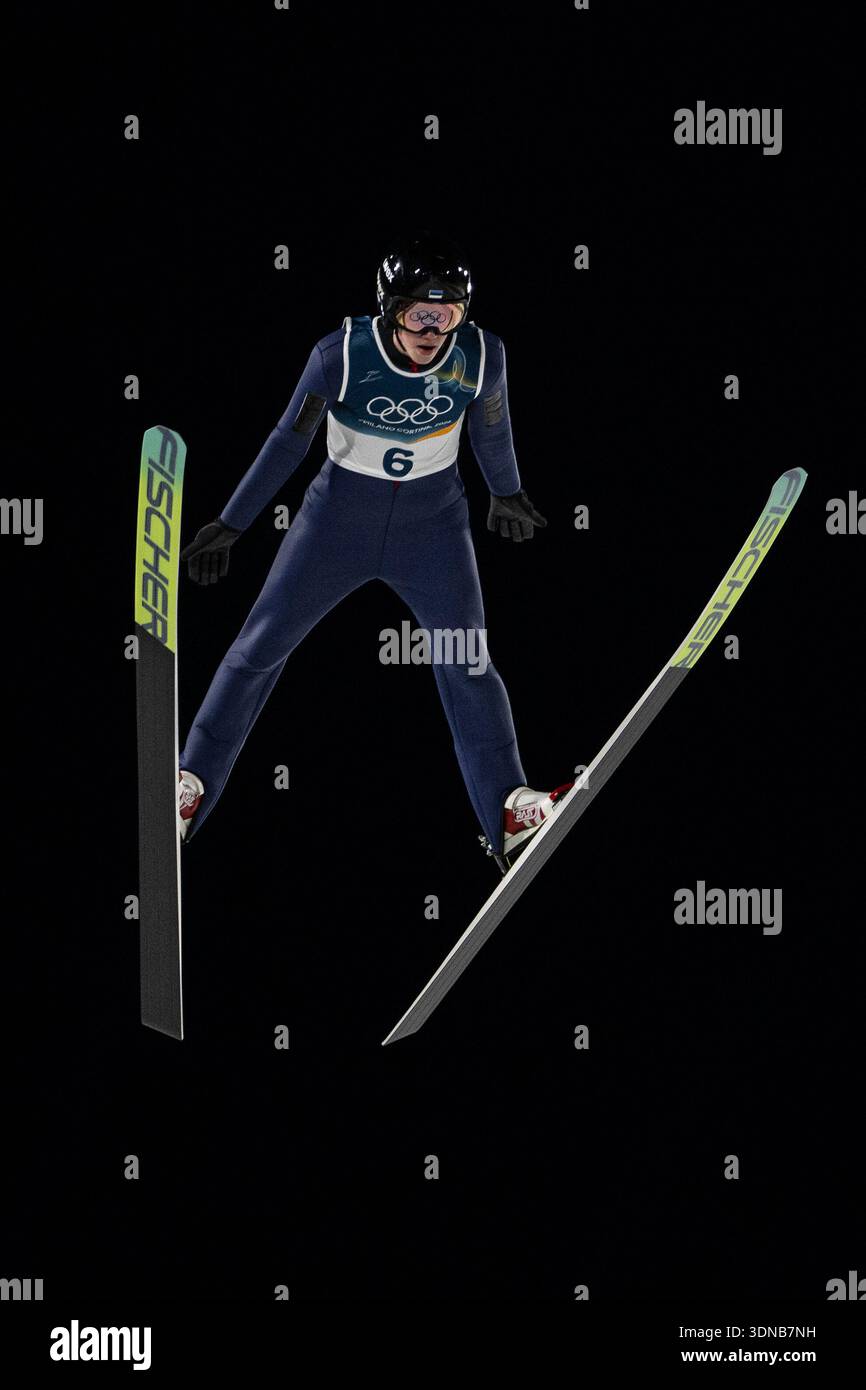 Kaimar Vagula ( Estland ), Ski Jumping Men Normal Hill Milano Cortina ...