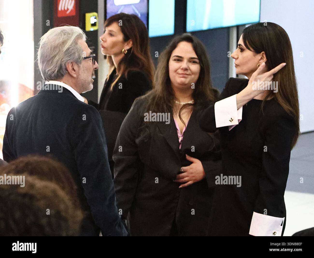 Rome, Adriano Cinema, premiere of the film "Jastimari." Pictured ...