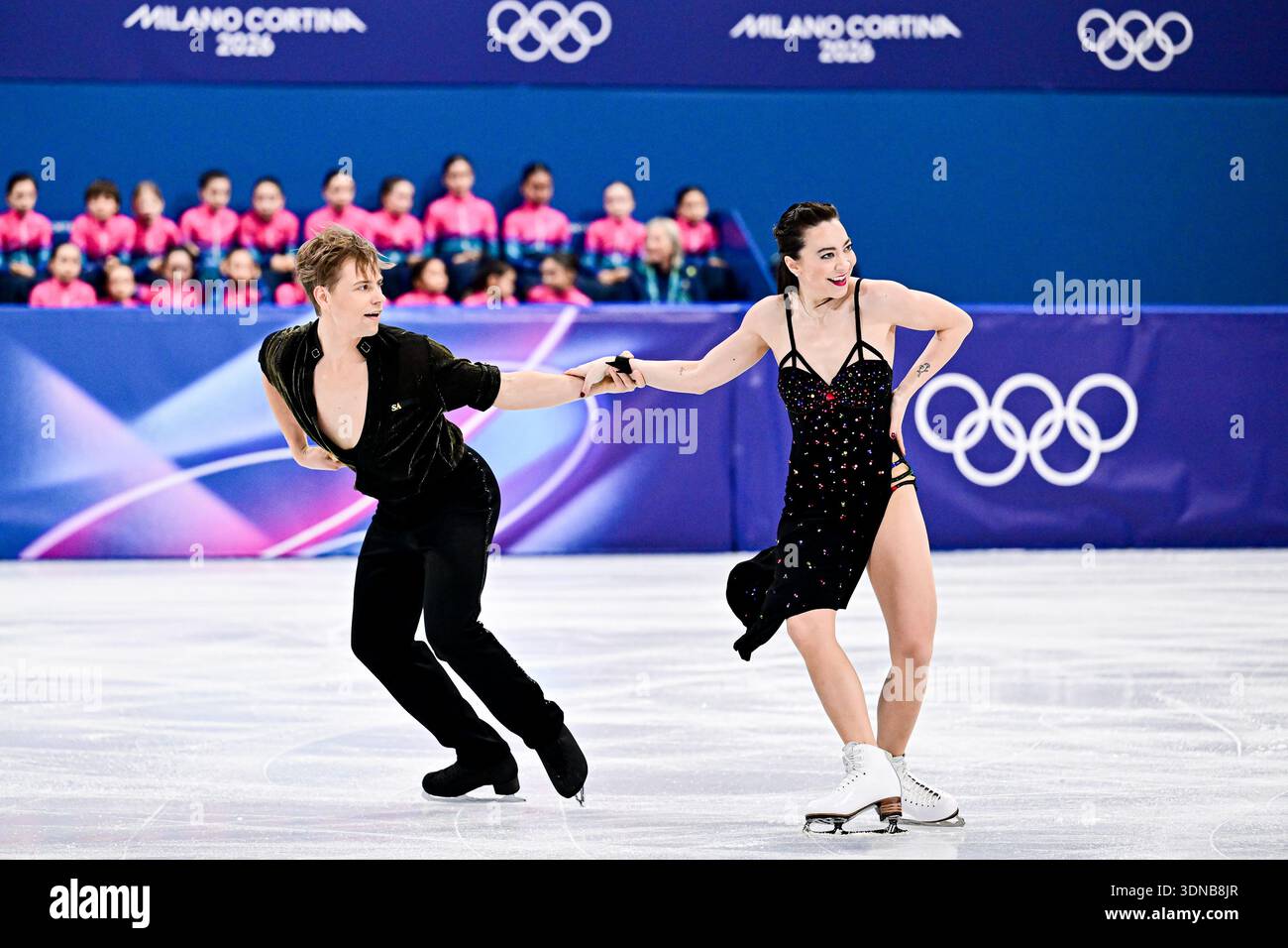 Allison REED & Saulius AMBRULEVICIUS (LTU), during Ice Dance Rhythm ...
