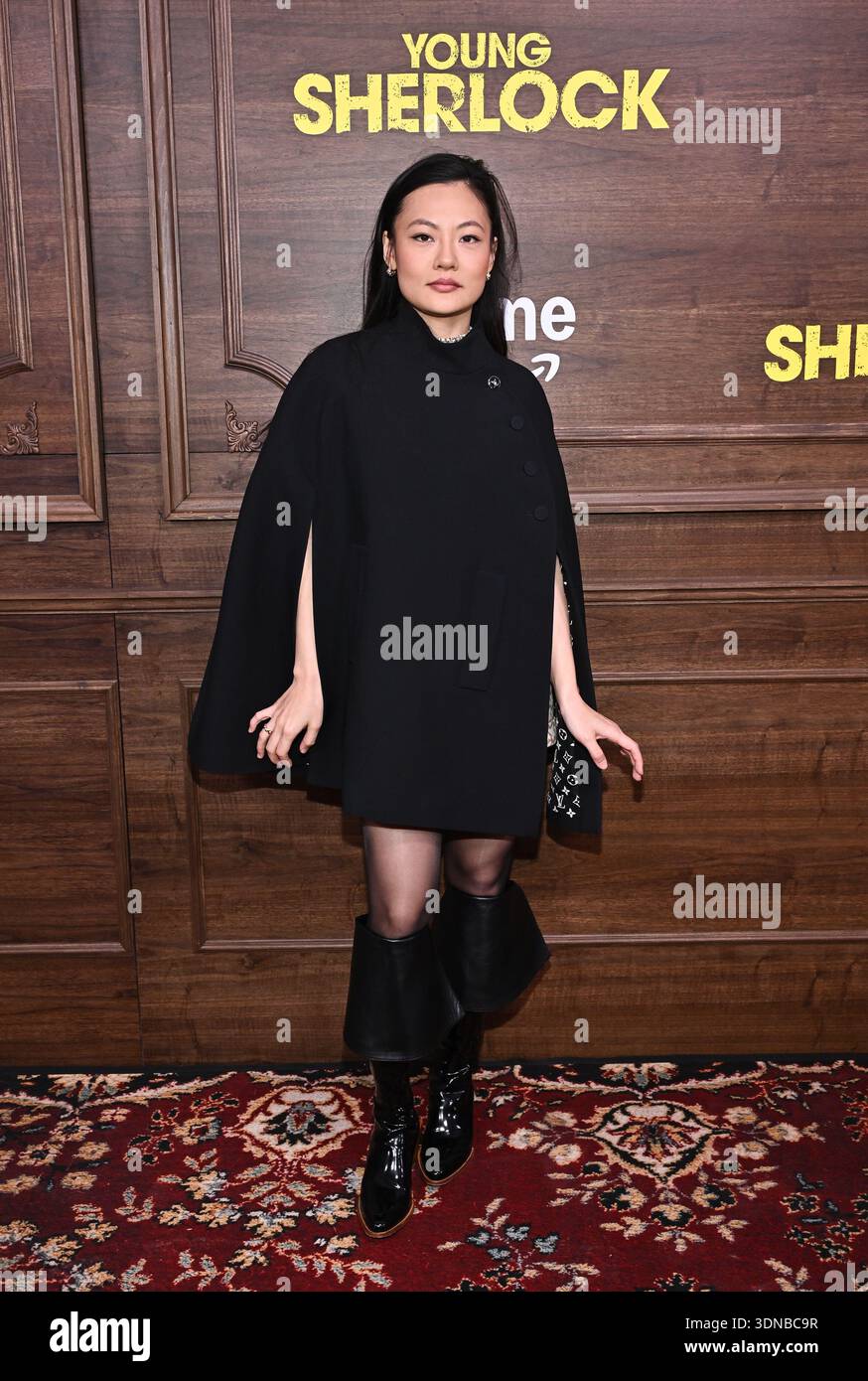 Zine Tseng attends a special screening of "Young Sherlock" at the SVA ...