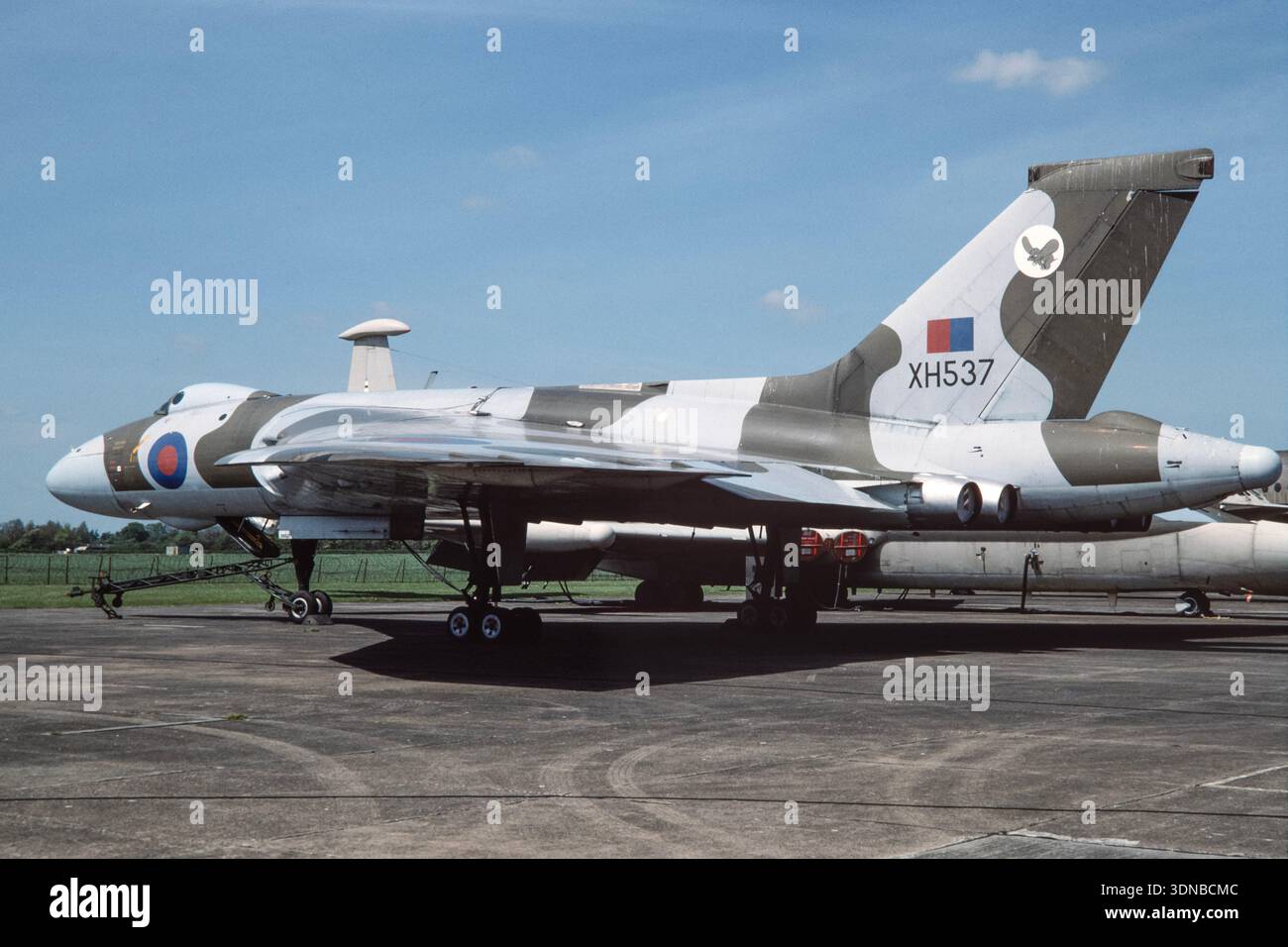 A vintage 1989 photograph of a British Royal Air Force, RAF, Avro ...