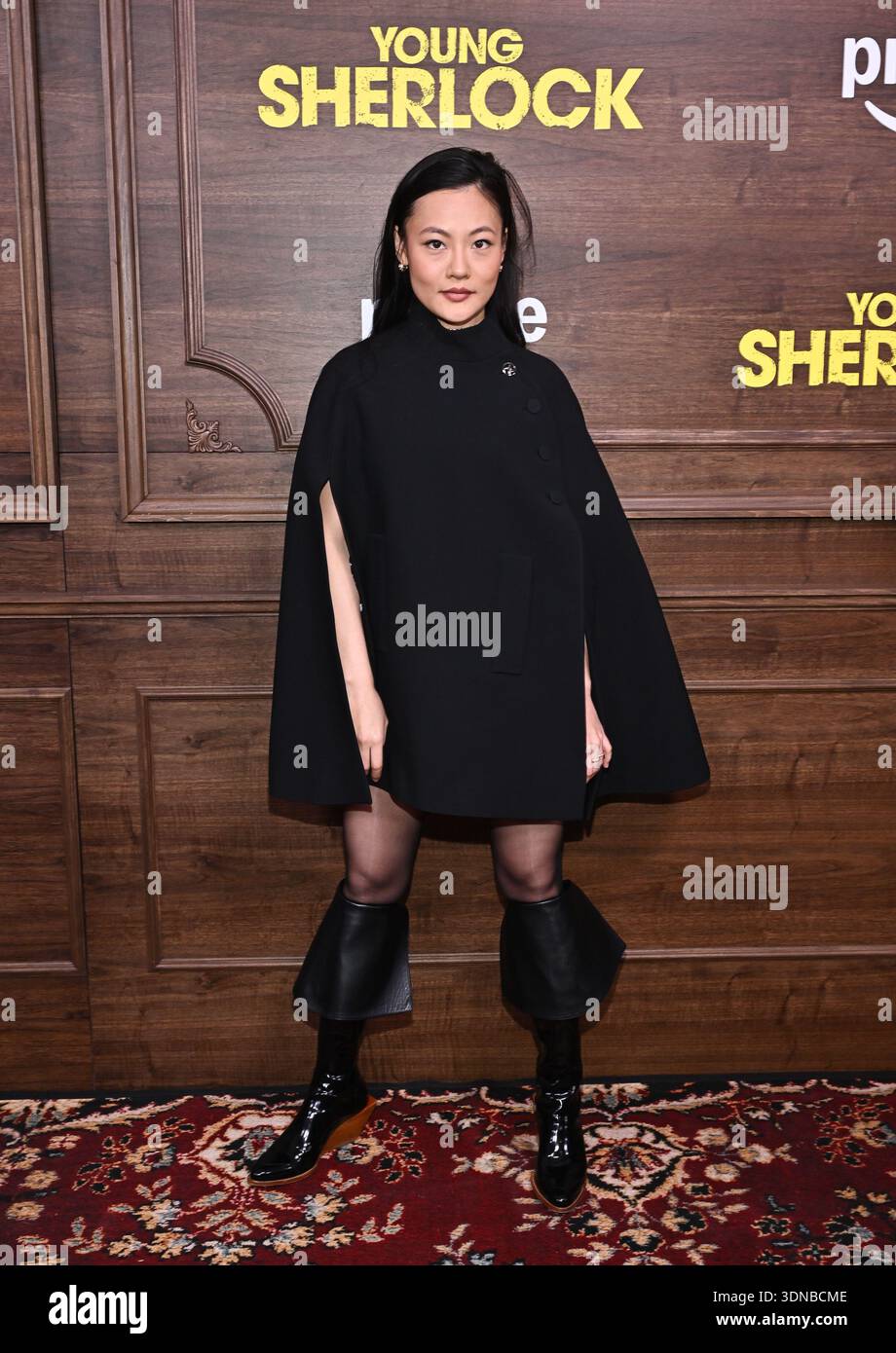 Zine Tseng attends a special screening of "Young Sherlock" at the SVA ...