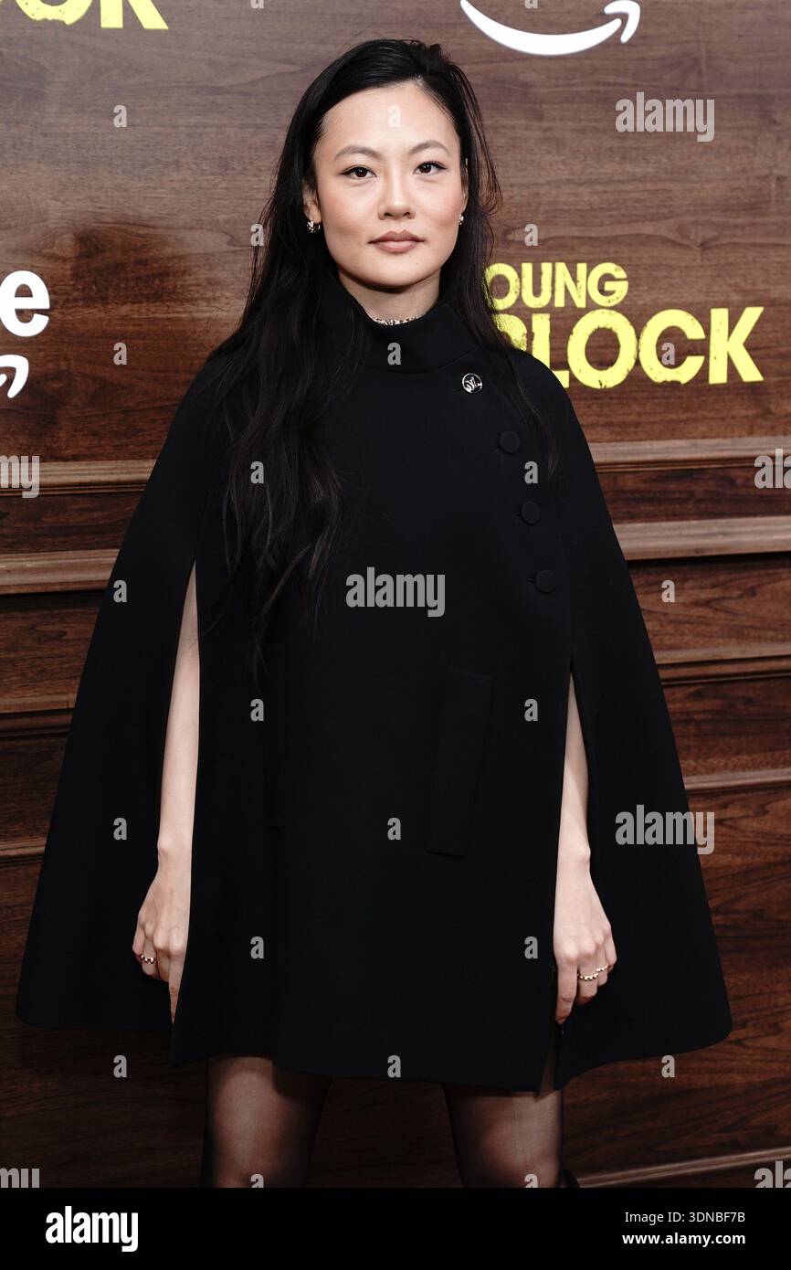 Zine Tseng at arrivals for YOUNG SHERLOCK Series Premiere, SVA (School ...
