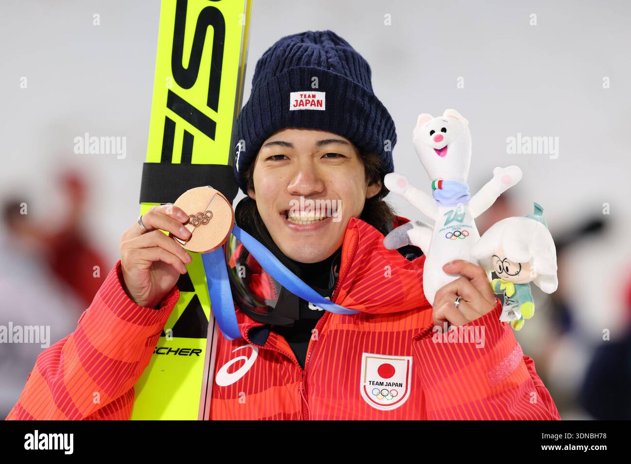 Ren Nikaido (JPN), FEBRUARY 9, 2026 - Ski Jumping : Men's Individual ...