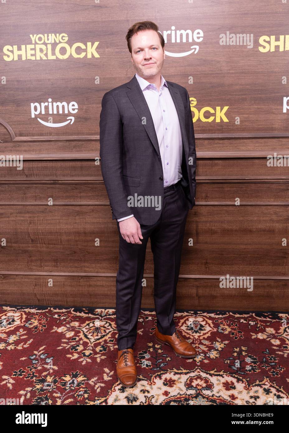 Marc Resteghini attends special screening of Prime Video Young Sherlock ...