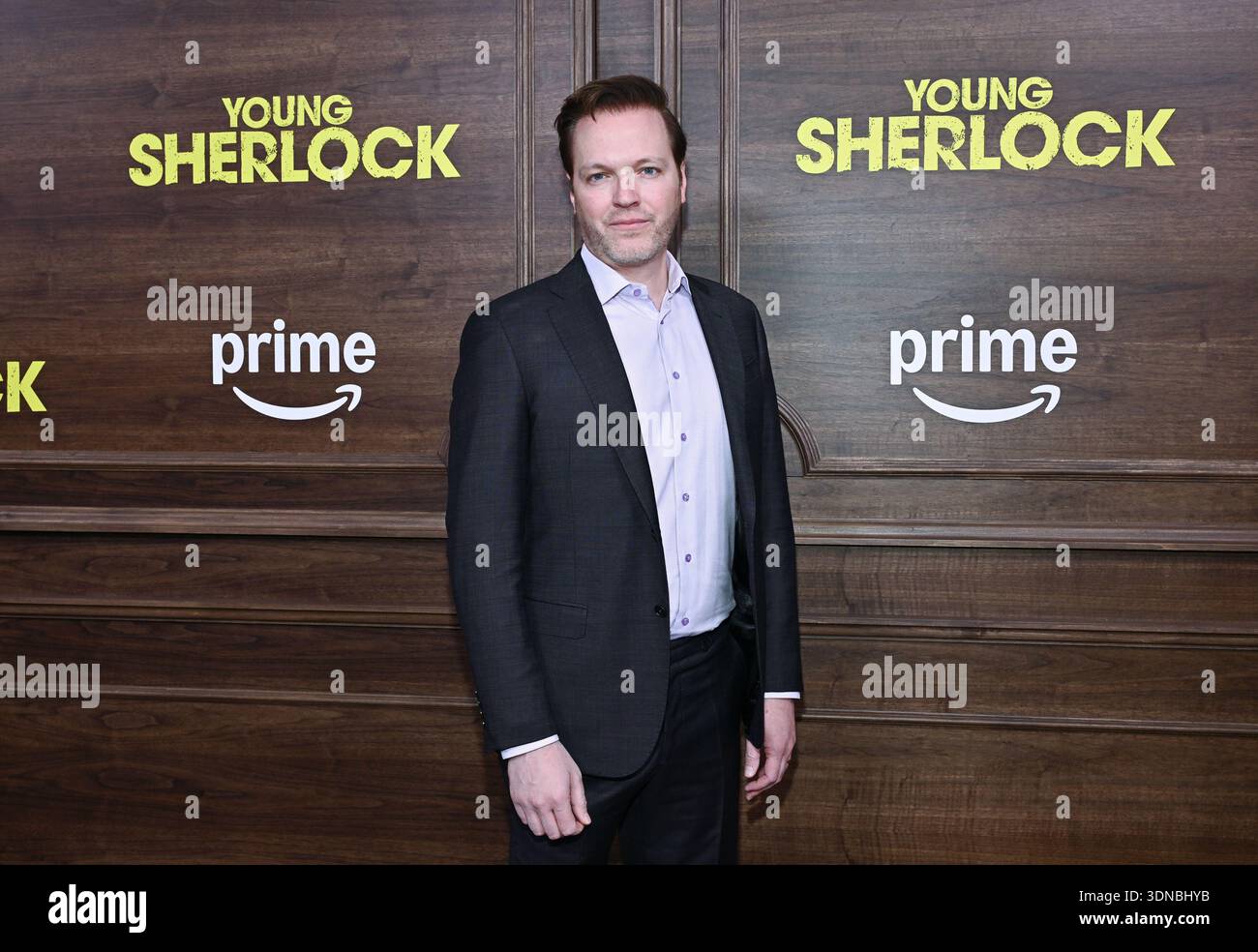 Marc Resteghini attends a special screening of "Young Sherlock" at the ...