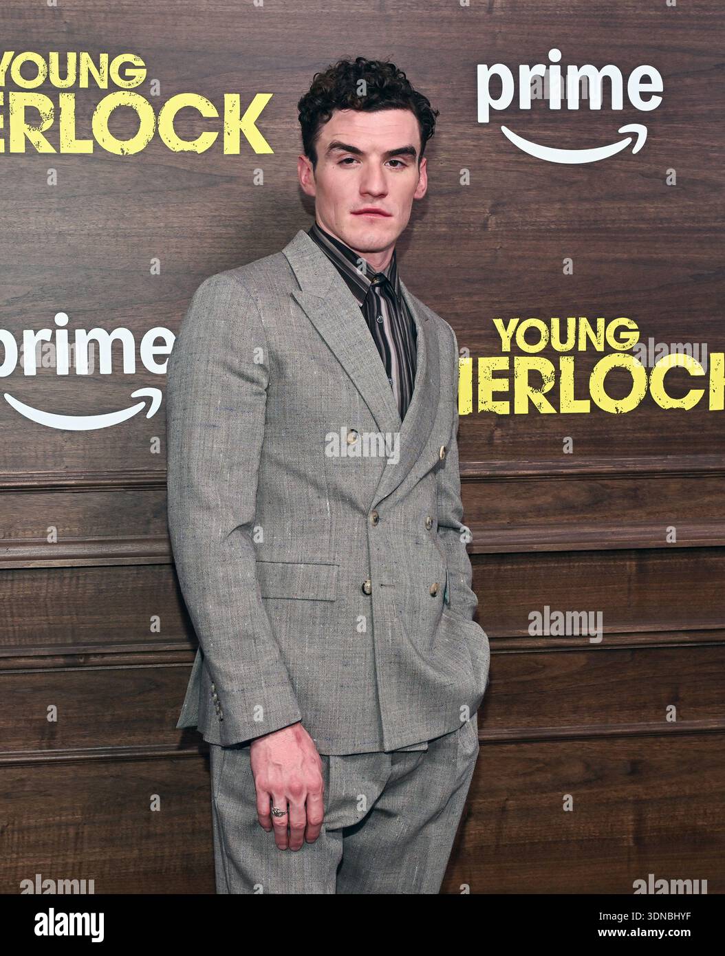 Dónal Finn attends a special screening of "Young Sherlock" at the SVA ...