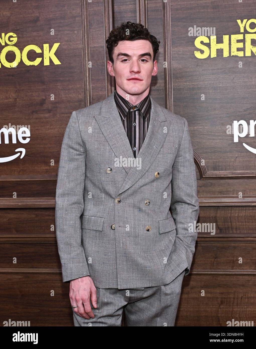 Dónal Finn attends a special screening of "Young Sherlock" at the SVA ...