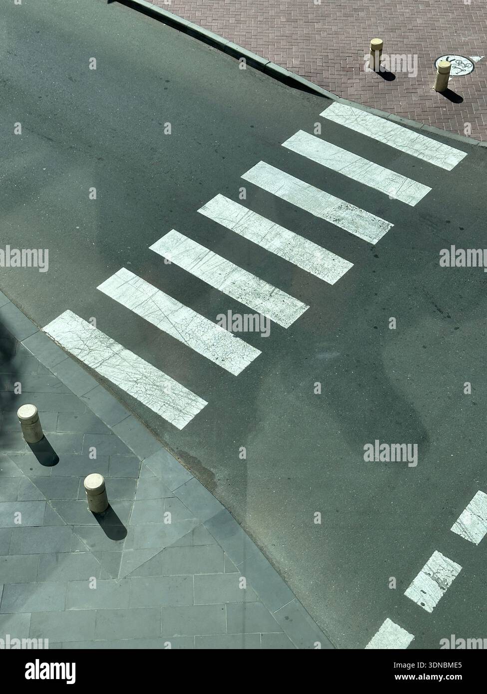 Zebra crossing Dubai Stock Photo - Alamy